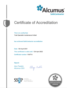 Safe Contractor Accreditation - TSM