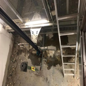Lift Pit Waterproofing for a Lift Engineering Company - TSM